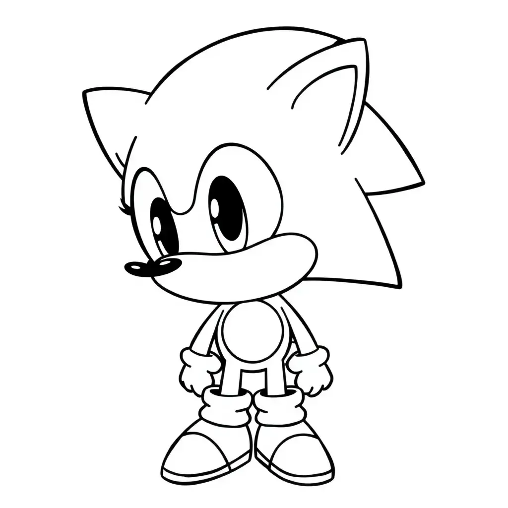 Sonic Coloring Pages: Fun Activities for Little Gamers - Creative Color ...