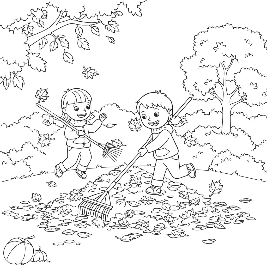 Free Printable Fall Coloring Pages for Kids Who Love Autumn - Creative ...